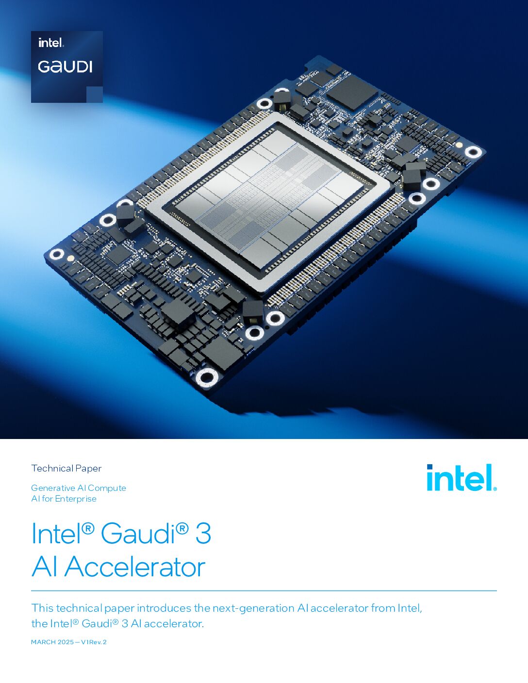 Intel® Gaudi® 3 AI Accelerator White Paper - Presidio