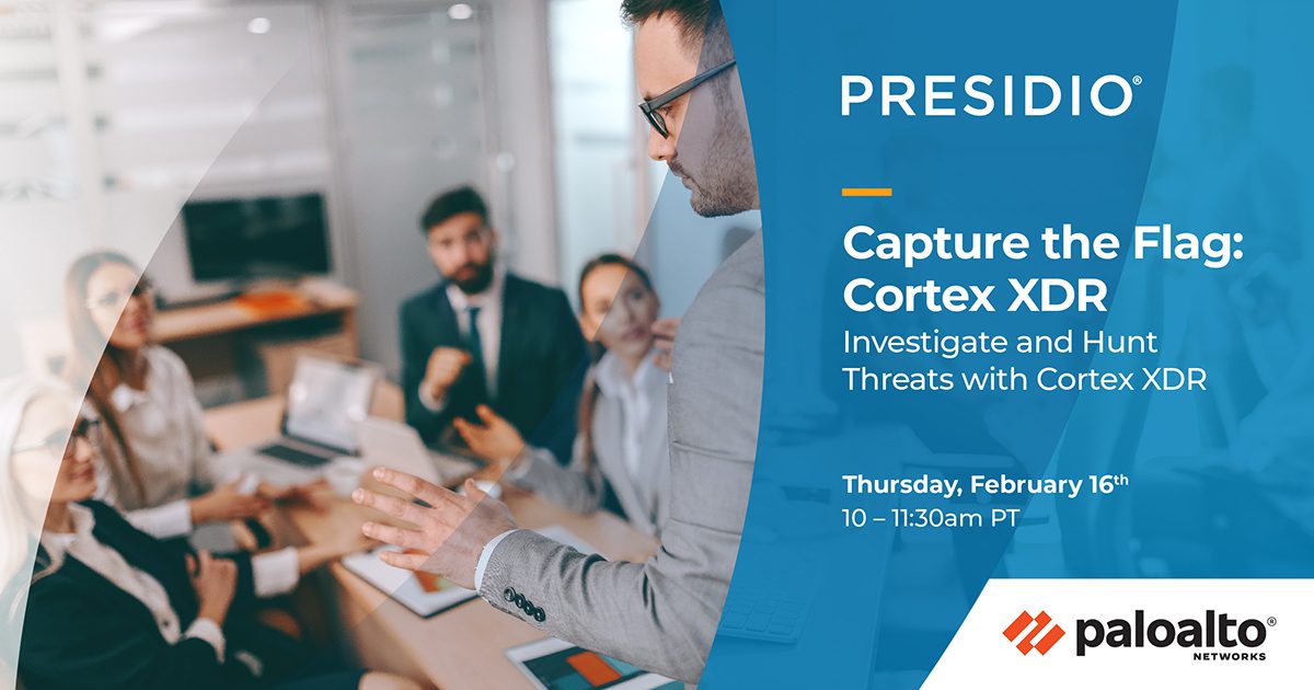 Capture the Flag: Cortex XDR - Presidio