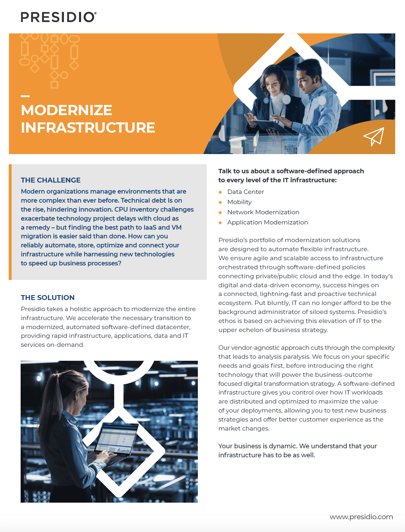 Modernize Infrastructure - Presidio