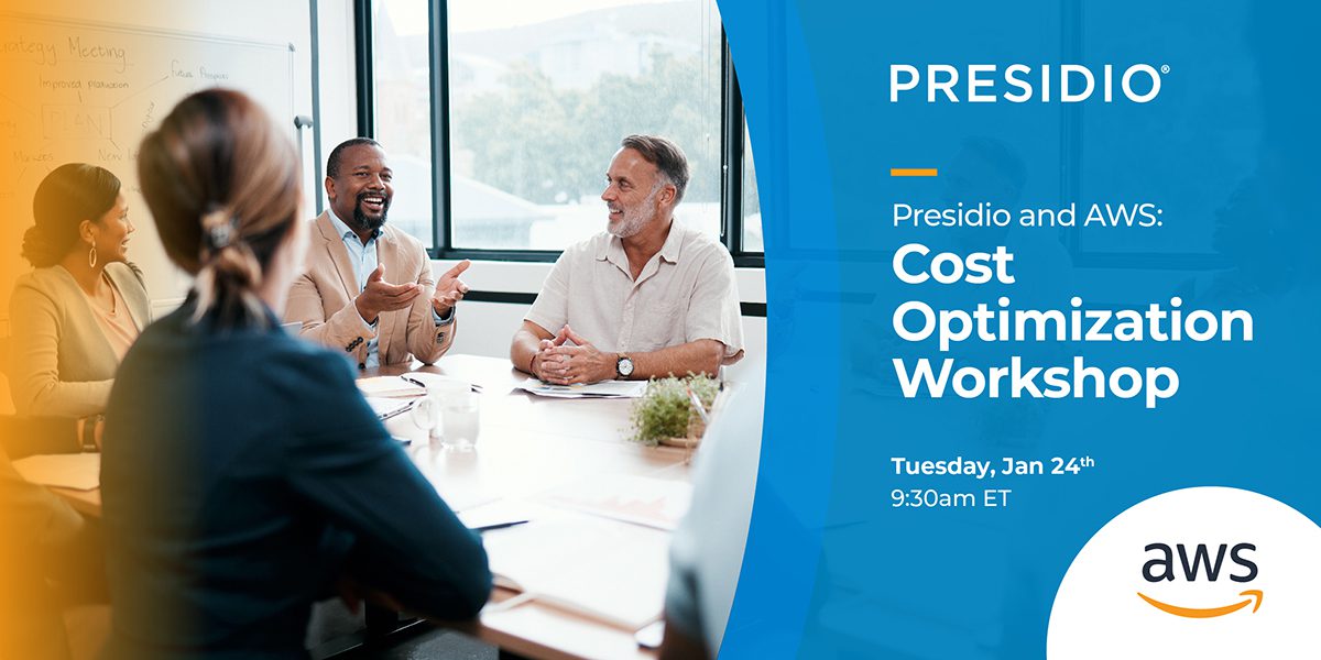 Presidio and AWS: Cost Optimization Workshop - Presidio