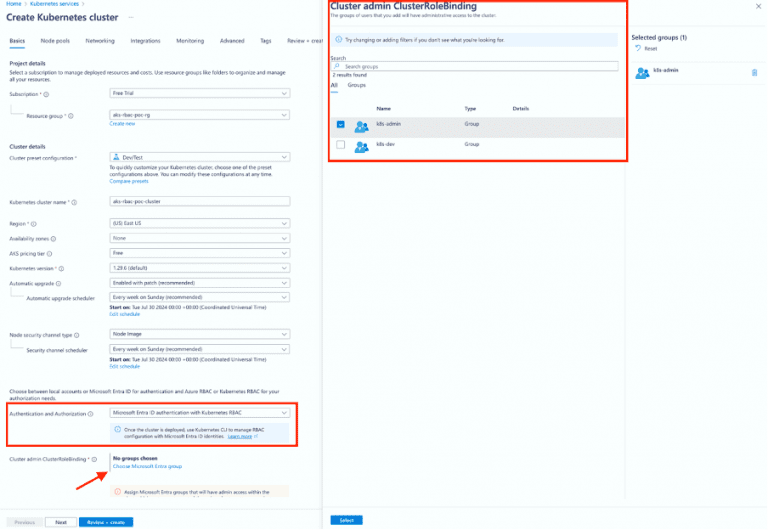 Securing Access: AKS Meets Kubernetes RBAC - Presidio