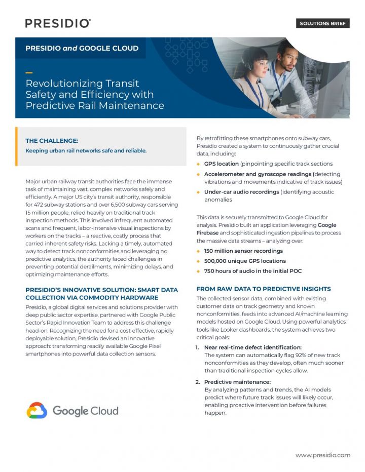 Revolutionizing Transit Safety and Efficiency with Predictive Rail ...