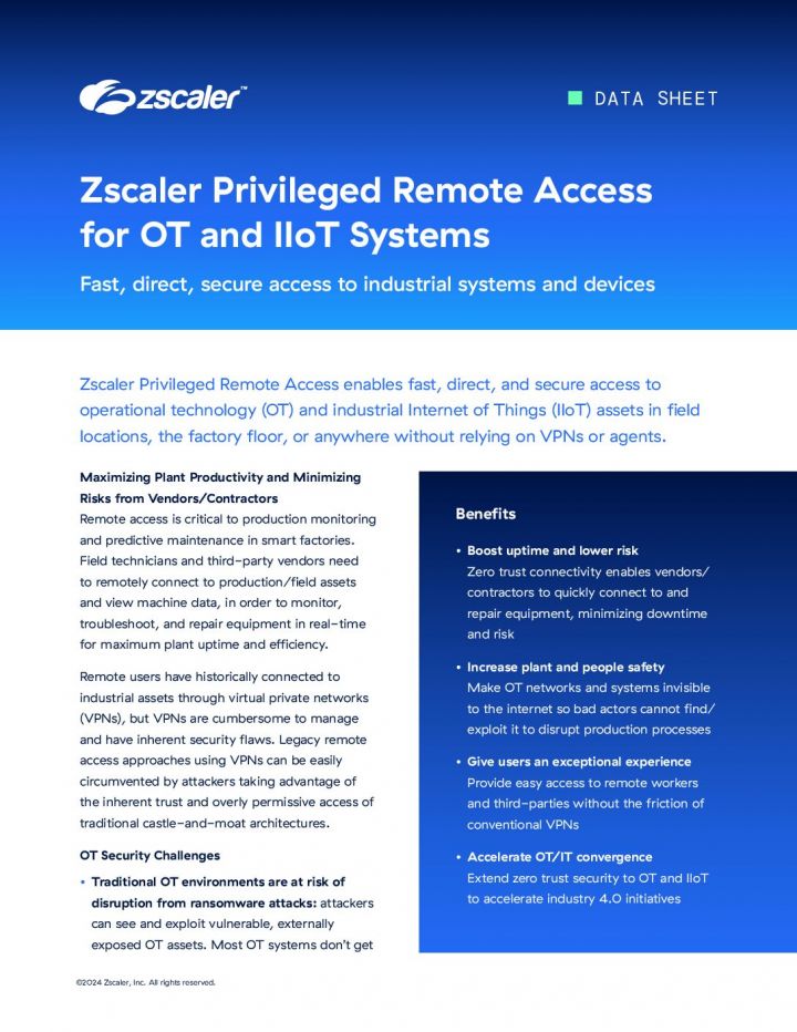 Privileged Remote Access for OT and IIoT Systems - Presidio