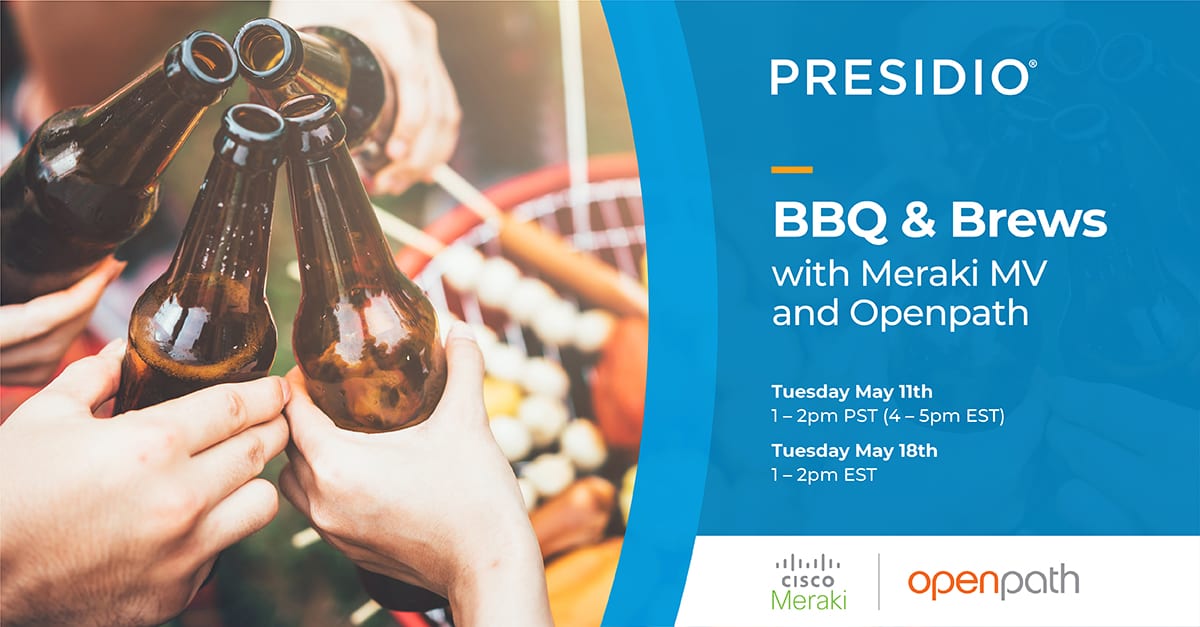 East Coast BBQ & Brews with Meraki MV and Openpath - Presidio