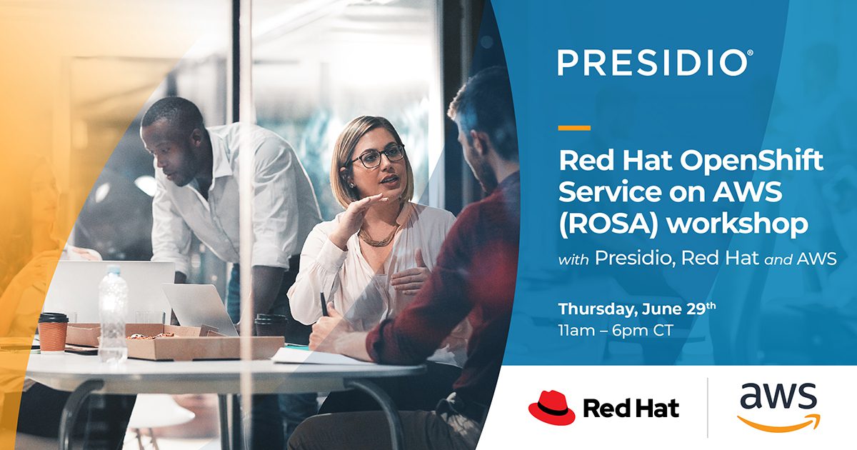 Red Hat OpenShift Service on AWS (ROSA) Workshop - Presidio