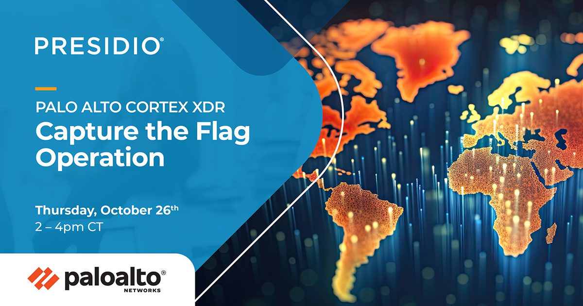 Palo Alto and Presidio Capture the Flag: Cortex XDR Workshop - Presidio