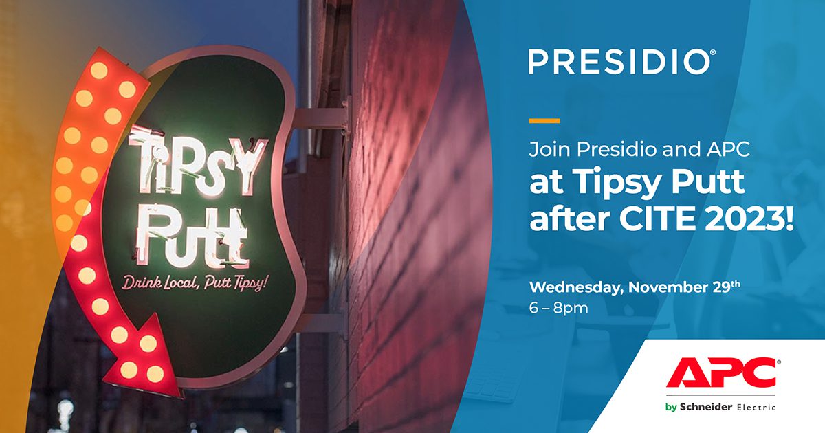 Presidio and APC at Tipsy Putt after CITE 2023! - Presidio